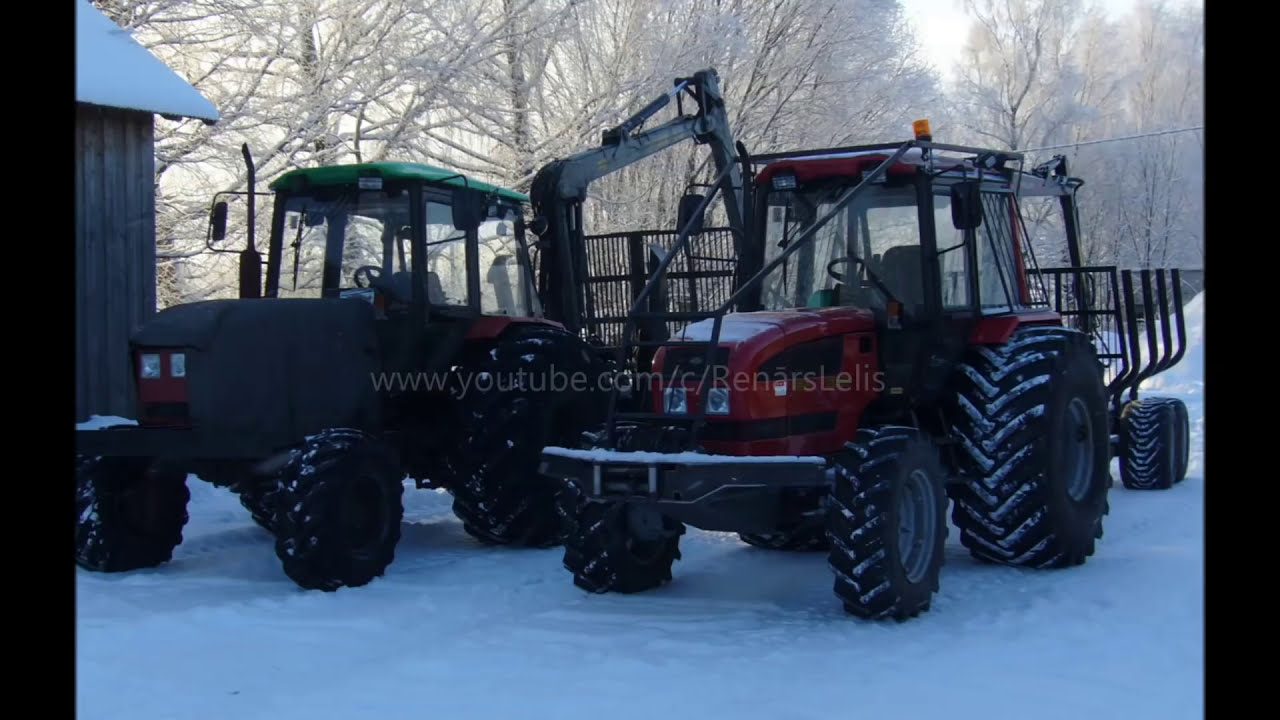 Forestry tractors,part 1(Pictures video!) - YouTube