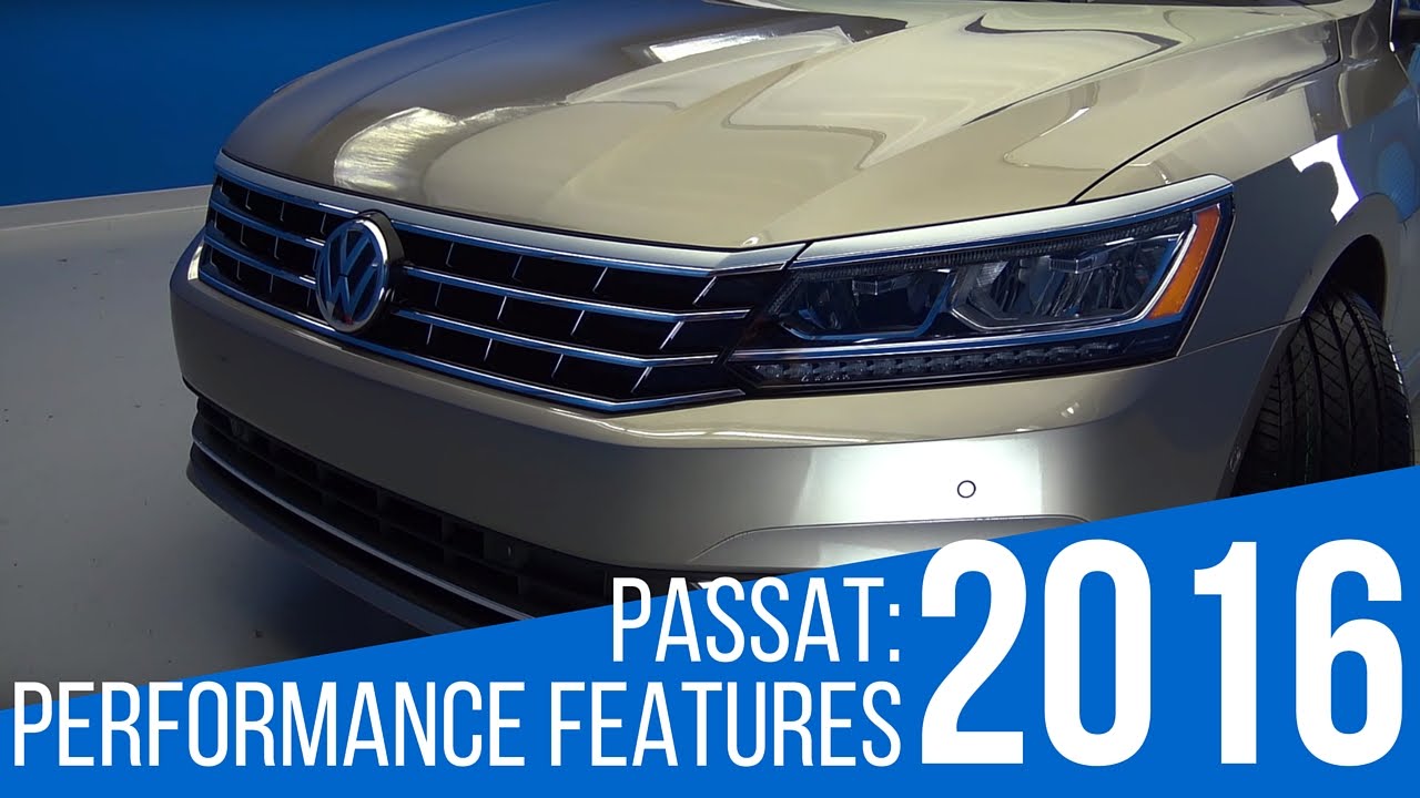 2016 Volkswagen Passat: Performance Features - YouTube