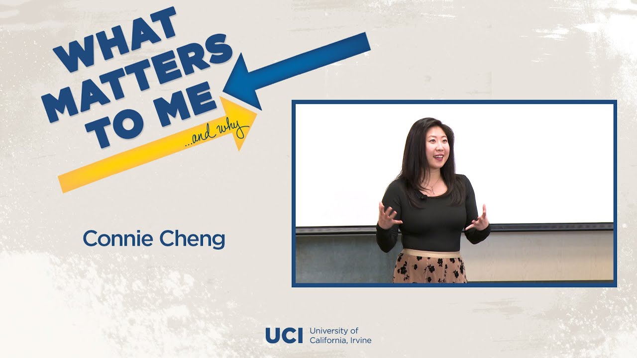 What Matters to Me and Why - Connie Cheng - YouTube