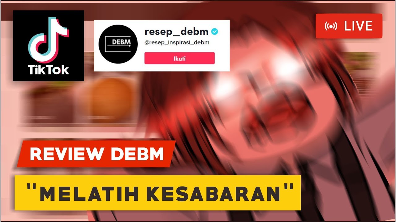 🔴【LIVE】 REVIEW VIDEO DEBM!!! | Tiktok Review #1 【Vtuber Indonesia ...