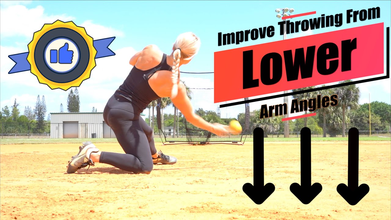 You have to throw from a LOW ANGLE with this drill! - YouTube