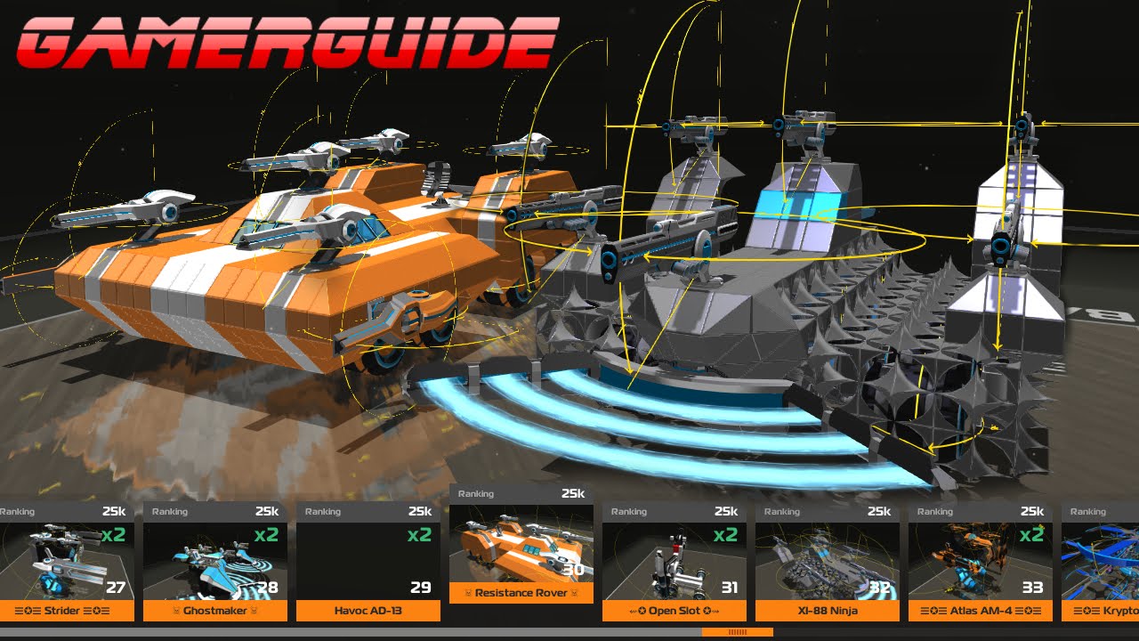 ROBOCRAFT - The Resistance Cruisers - YouTube