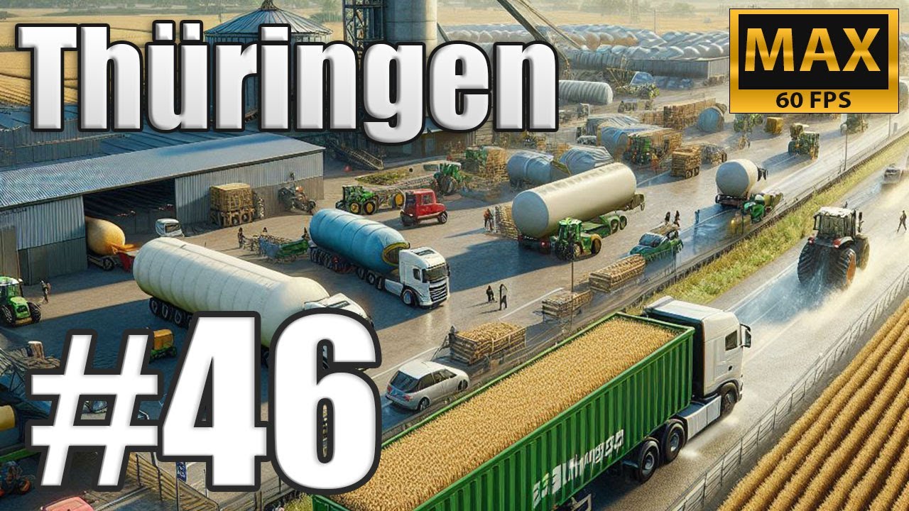 FS22 - Thuringen x16 | Storage Solution! June Harvest Pushes On | #46 ...
