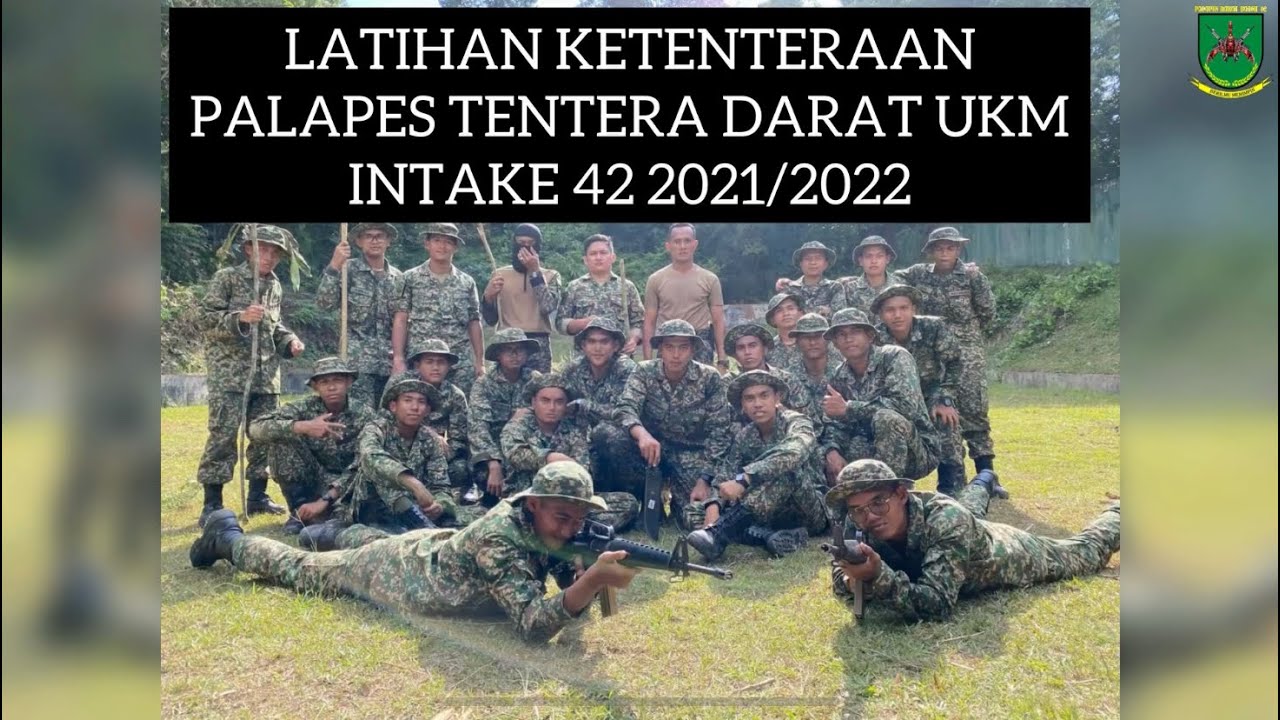 LATIHAN KETENTERAAN PALAPES TENTERA DARAT UKM INTAKE 42 2021/2022 - YouTube
