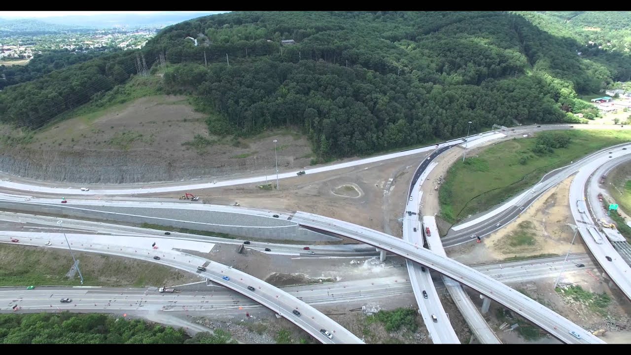DJI Phantom3 Professional: [4K] Highway Reconstruction Project - YouTube