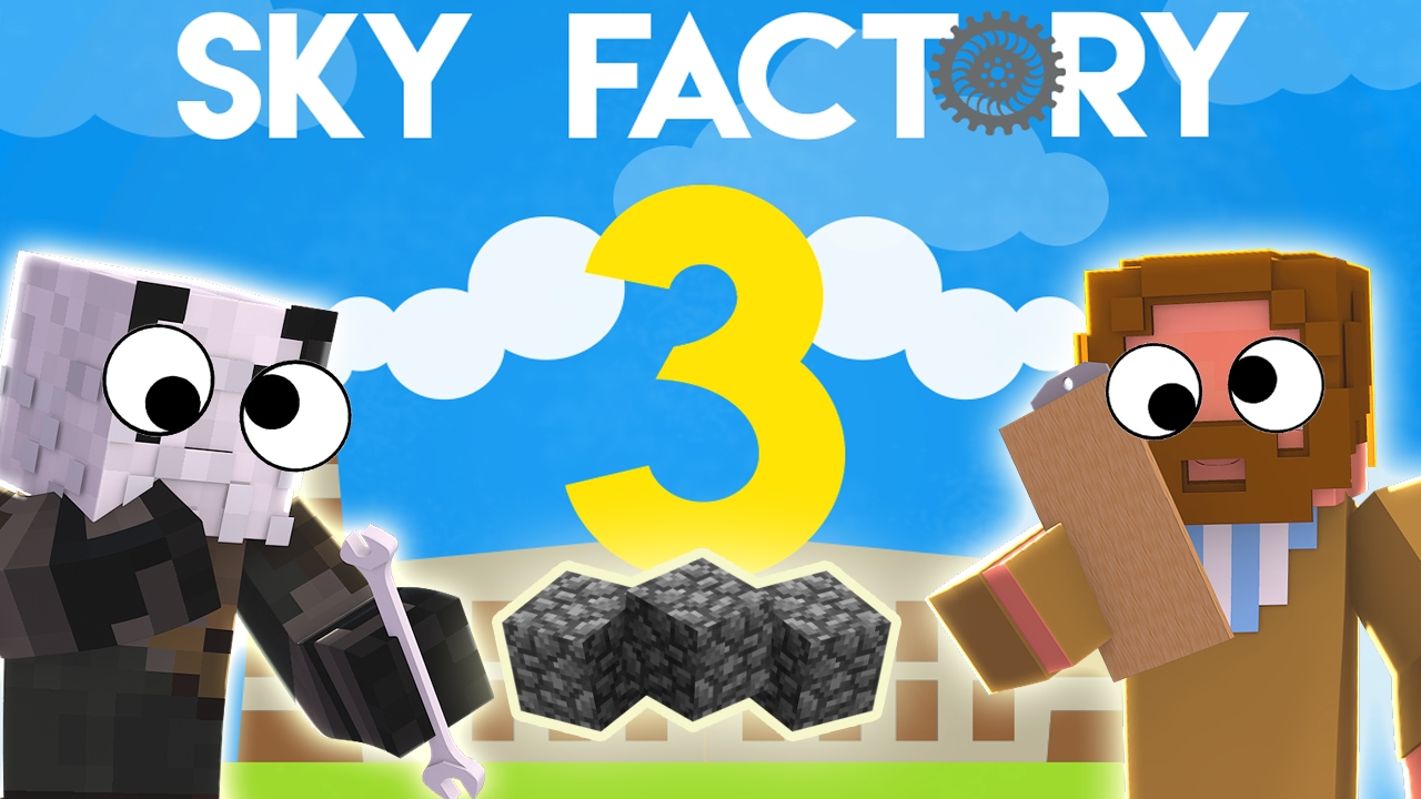 Sky Factory 3 "COBBLESTONE GENERATOR!!" (Minecraft Modded Skyblock) #2 ...