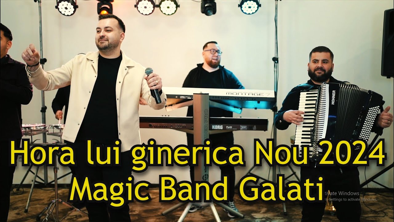 🎷Hora lui ginerica 🔥Liviu Ciobotaru & Magic Band Galati Nou 2024 ☑️ Cover Puiu Codreanu - YouTube