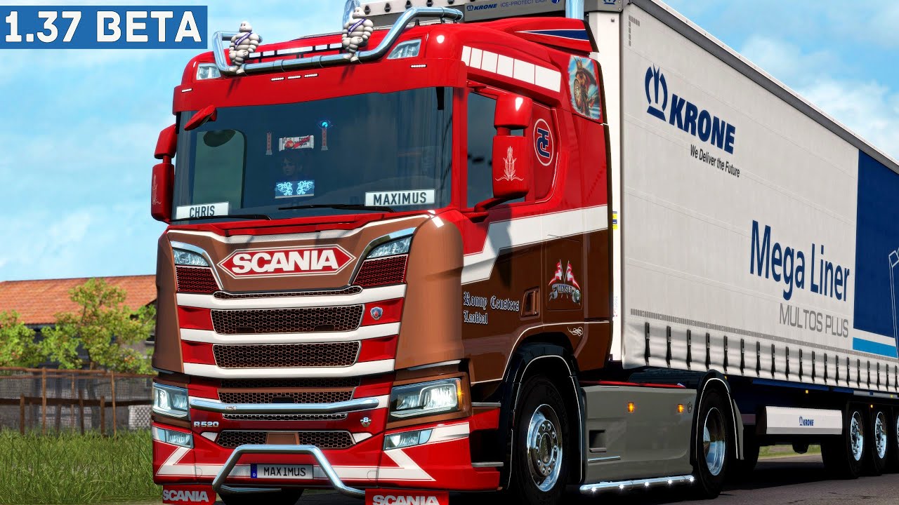 ETS2 1.37 - LIVE Open Beta Testfahrt [#1410] EURO TRUCK SIMULATOR 2 ...
