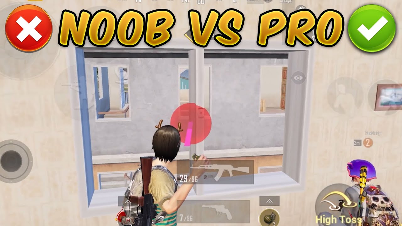 Noob vs Pro Throwing Grenade (PUBG Mobile & BGMI) #Shorts - YouTube