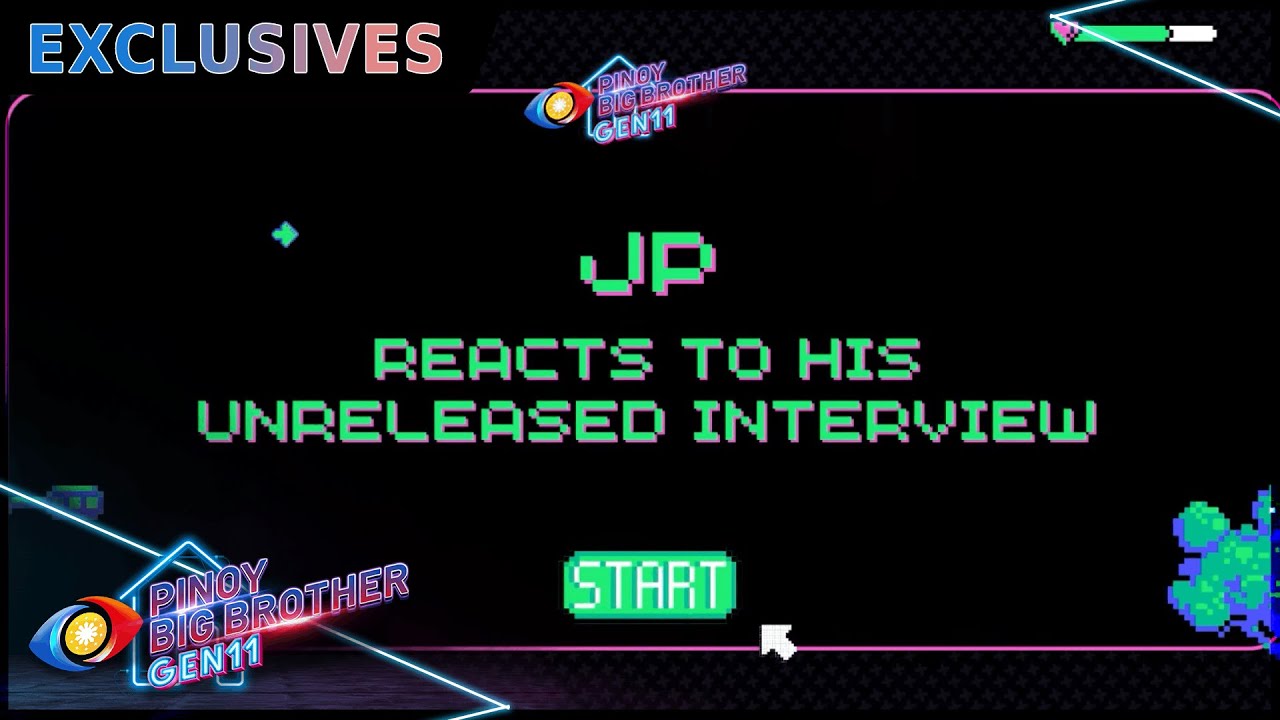 PBB Gen 11 | JP Reacts To His Unreleased Interview - YouTube