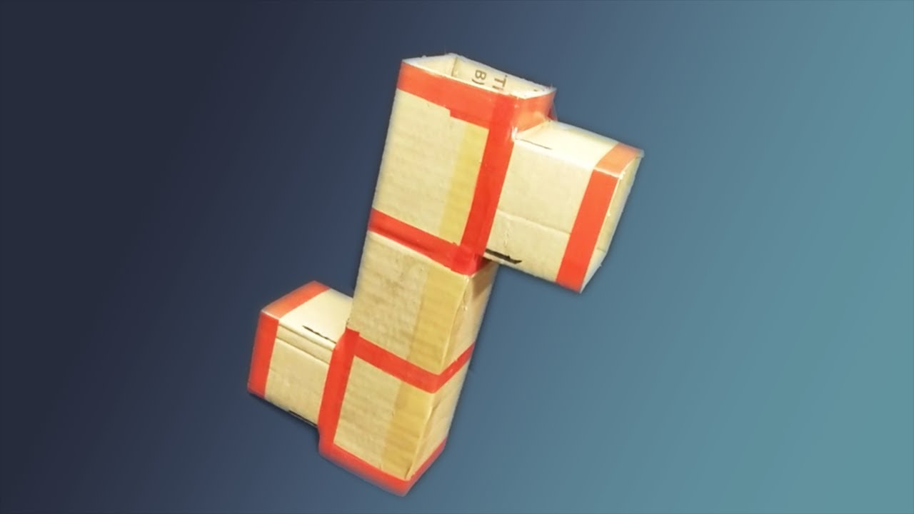 How to make periscope at home with cardboard | science project ...