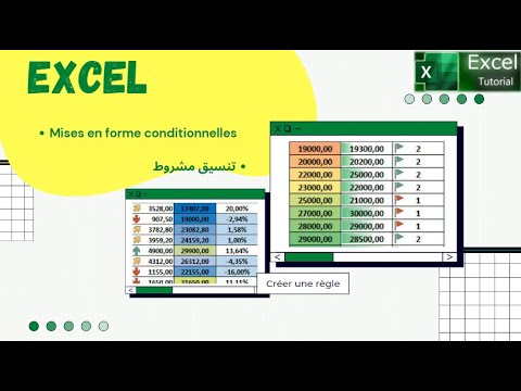 بالدارجة β'Darija Tutoriel Excel (17) : Mises en forme conditionnelles ...