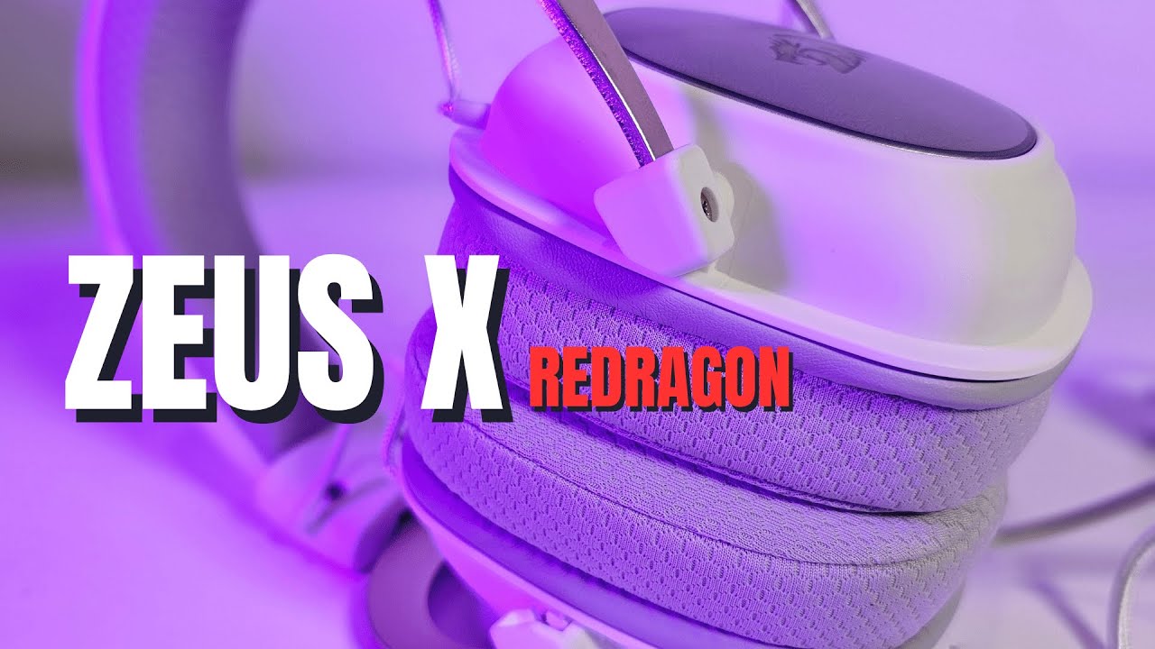 🔥TODO sobre el HEADSET ZEUS X | Redragon | Unboxing en ESPAÑOL - YouTube