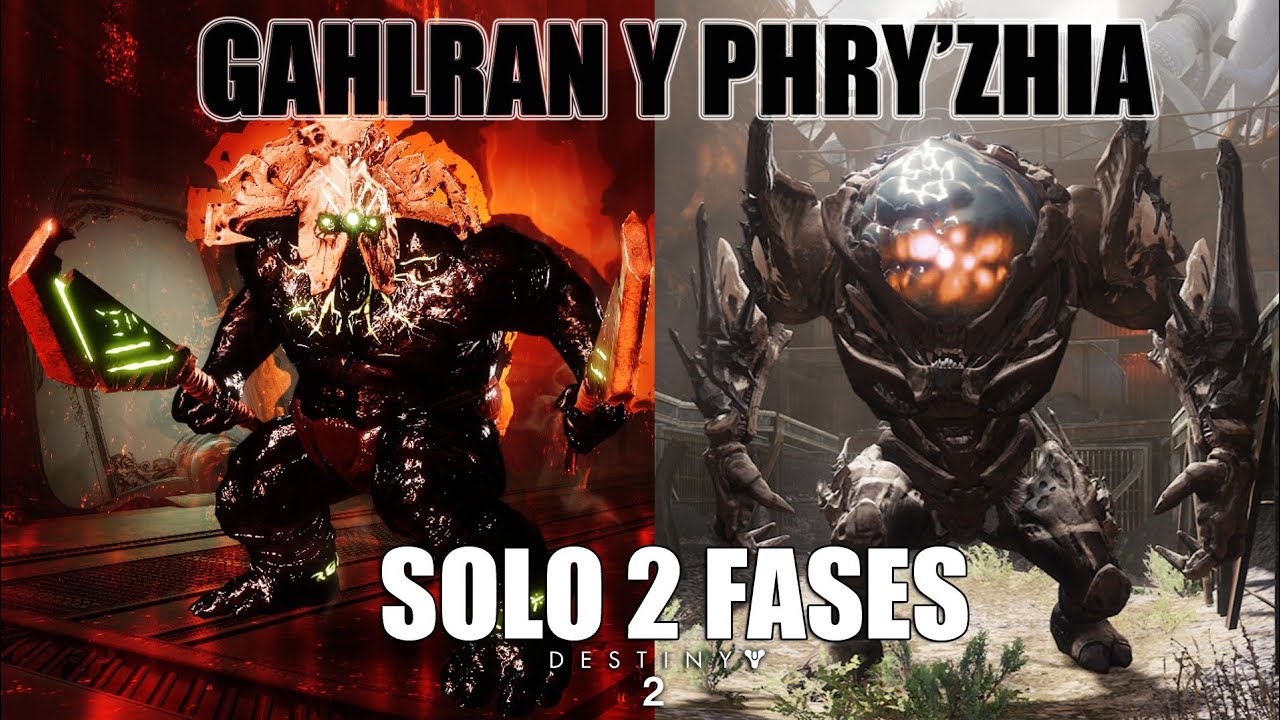 Hazlo solo y fácil - Gahlran y Phry'zhia - Destiny 2 - YouTube