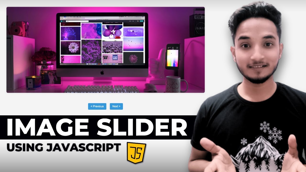 Build an Interactive Image Slider from Scratch! 👨🏻‍💻🤯 - YouTube