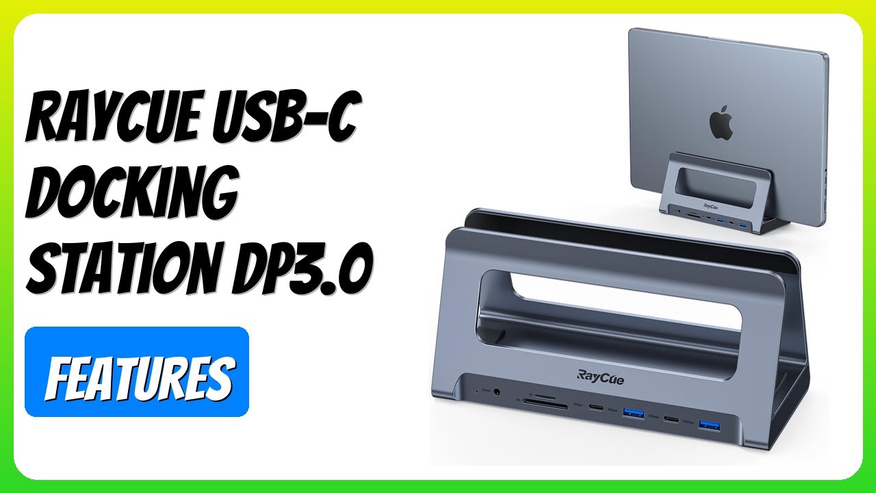 REVIEW (2026): RayCue USB-C Docking Station DP3.0. Features. - YouTube