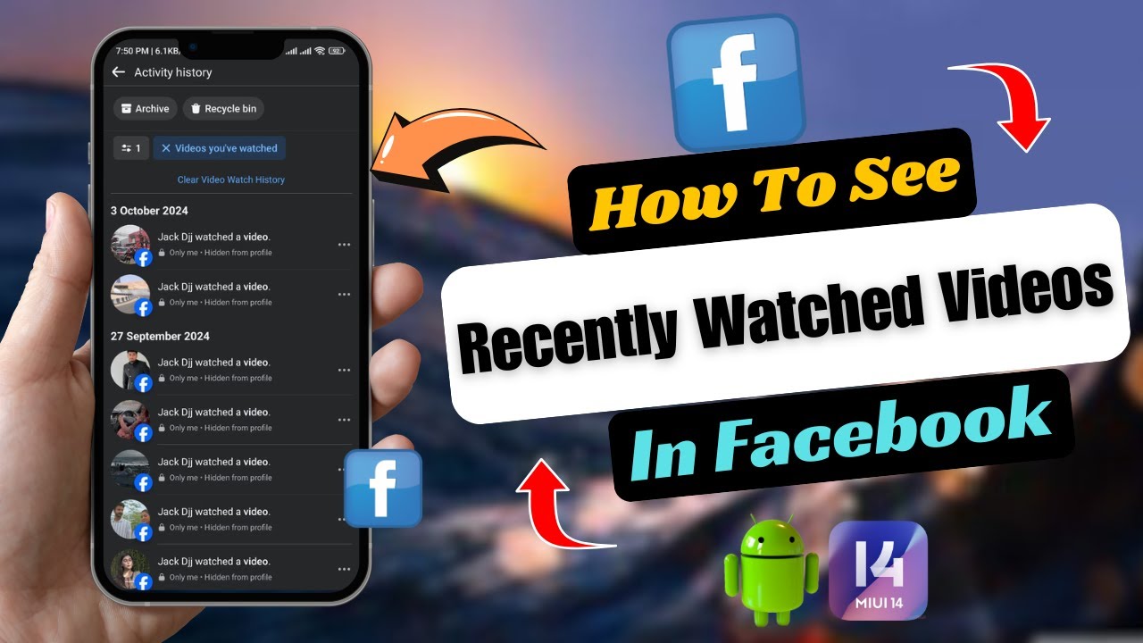 How To See Facebook Search History (2025) - YouTube