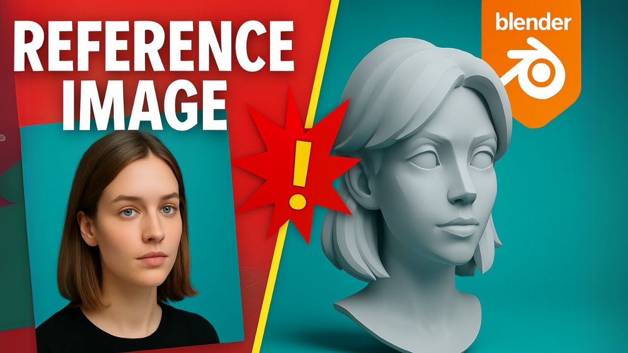 Using Image References in Blender for EASY and ACCURATE Modeling - YouTube