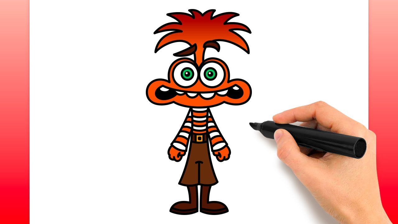 So Zeichnen Sie Angst Von Innen Nach Außen 2 (Einfaches Zeichen ...