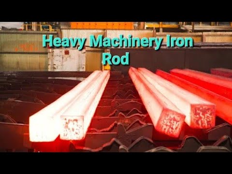 Iron Rod Making | Heavy Iron Rod | Heavy Machinery Parts Repairing ...
