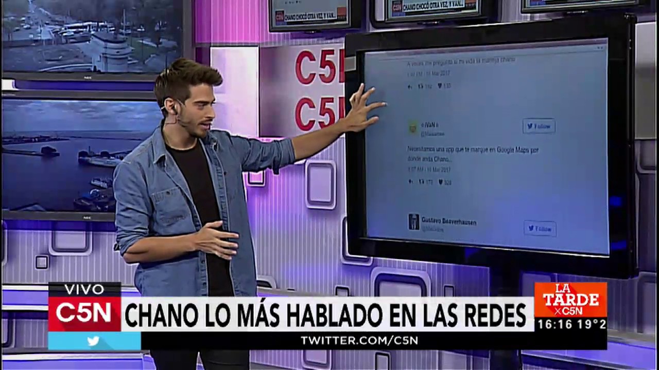 C5N - Sociedad: Los memes del accidente del Chano - YouTube