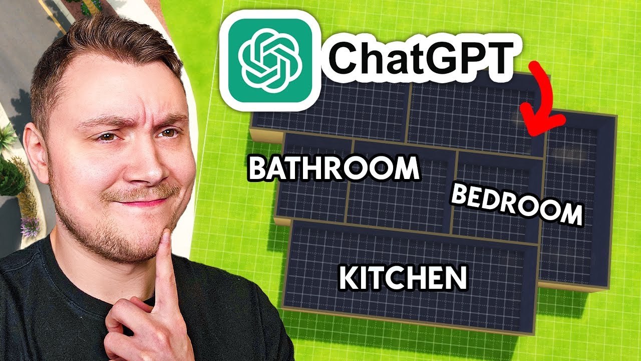 Using Chat GPT to design my Sims 4 house - YouTube