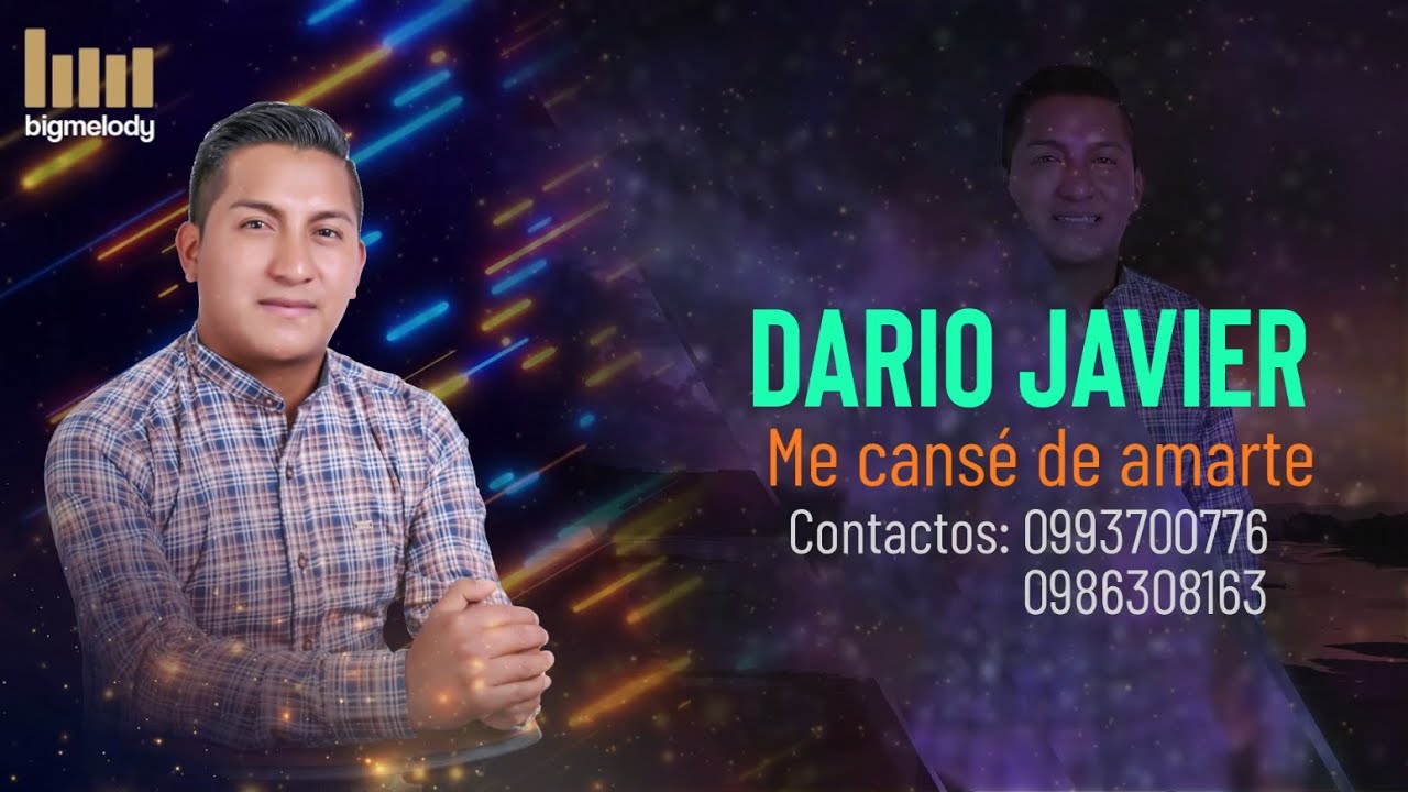 🔥 DARÍO JAVIER - ME CANSE DE AMARTE D.R.A🔥 - YouTube