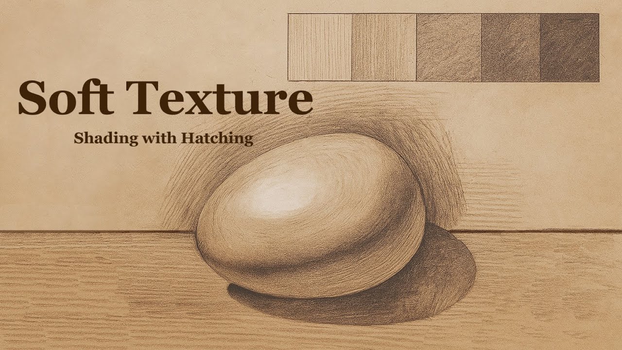 How to Create Soft Texture with Hatching & Cross Hatching | Graphite ...