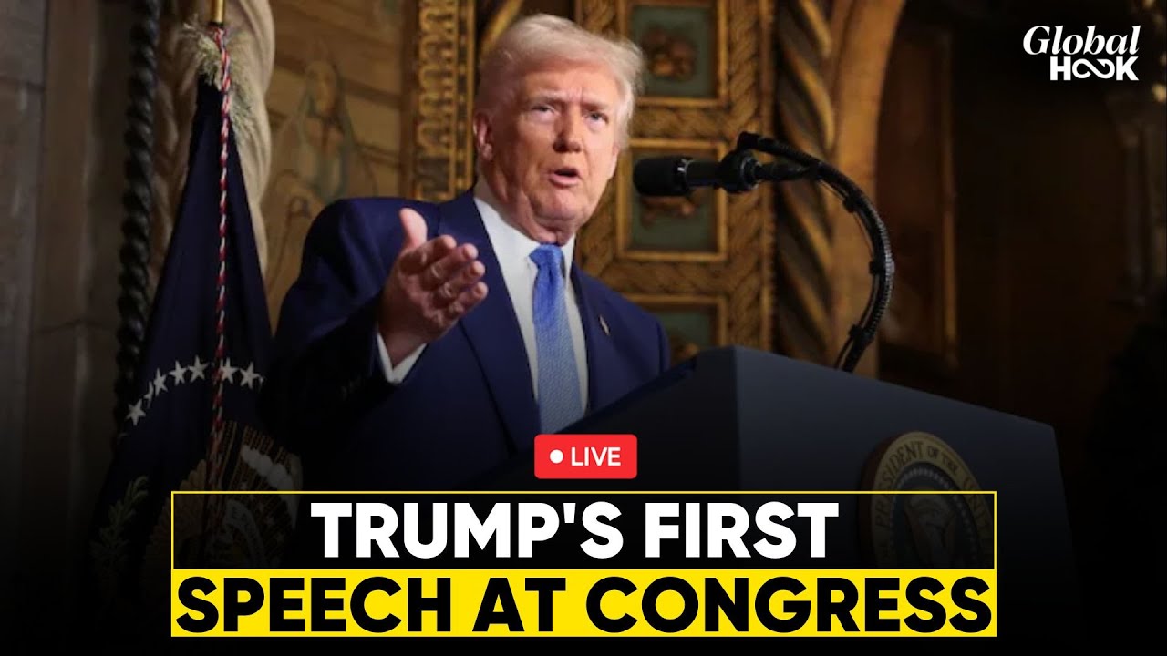 Trump Speech Live: US President Donald Trump Addresses Congress Joint ...