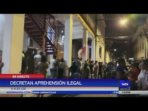 Decretan aprehensión ilegal al alcalde de Colón, Alex Lee - YouTube