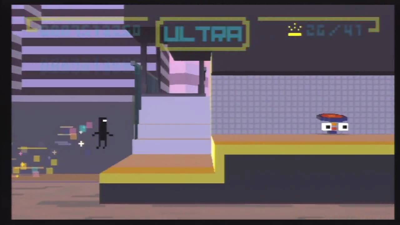 [Walkthrough] BIT.TRIP RUNNER - 3-9 The Gauntlet - YouTube