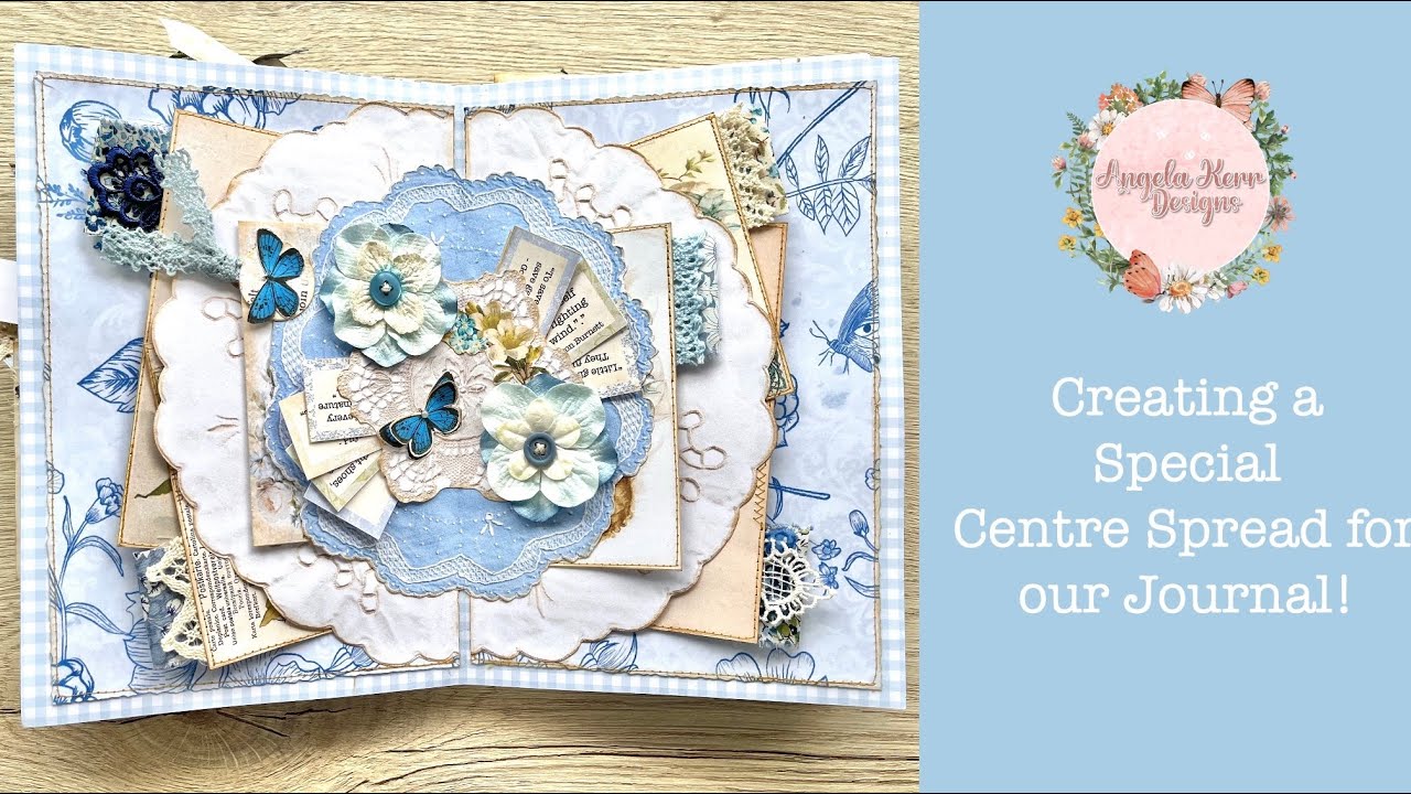 Creating a Special Journal Centre Spread! - YouTube