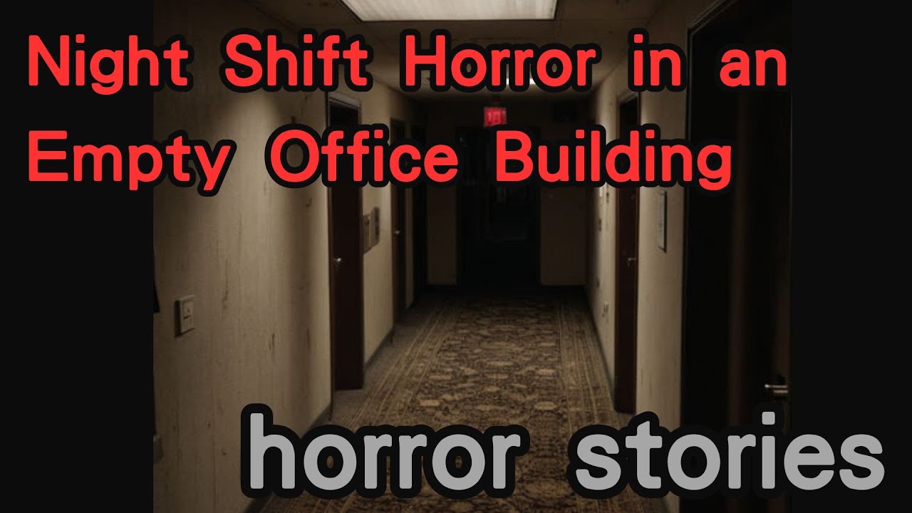 horror story | Night Shift Horror in an Empty Office Building | Strange ...