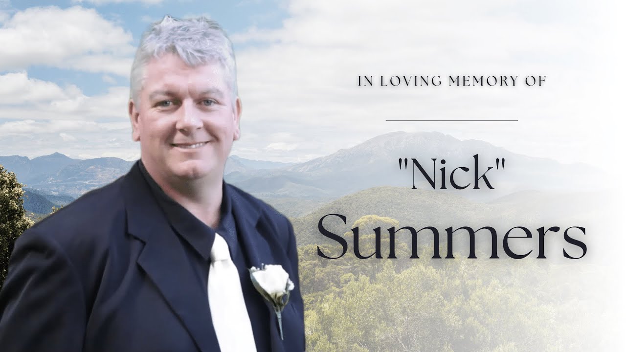 Graveside Service Of Mr Nicholas "Nick" Summers - YouTube