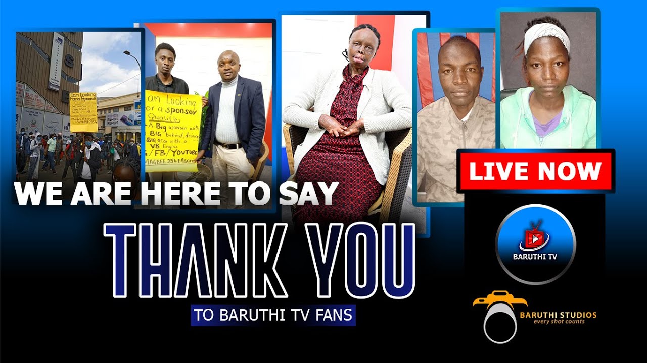 JANET, EDWIN ATIENO & ODHIAMBO CAME TO SAY THANK YOU TO BARUTHI TV FANS ...