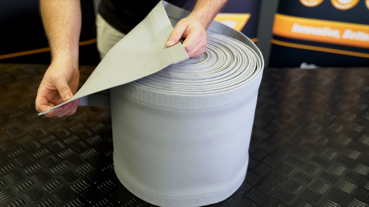 Dekstrip 23m (75') x 180mm (7") Gry - YouTube