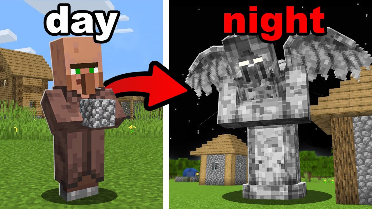 I Made A WEEPING VILLAGER To Scare My Friends - YouTube