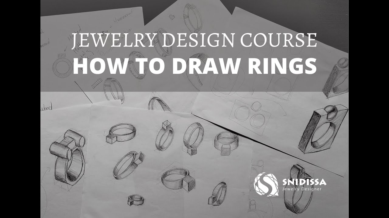 Introduction - Jewelry Design - How to draw rings - YouTube
