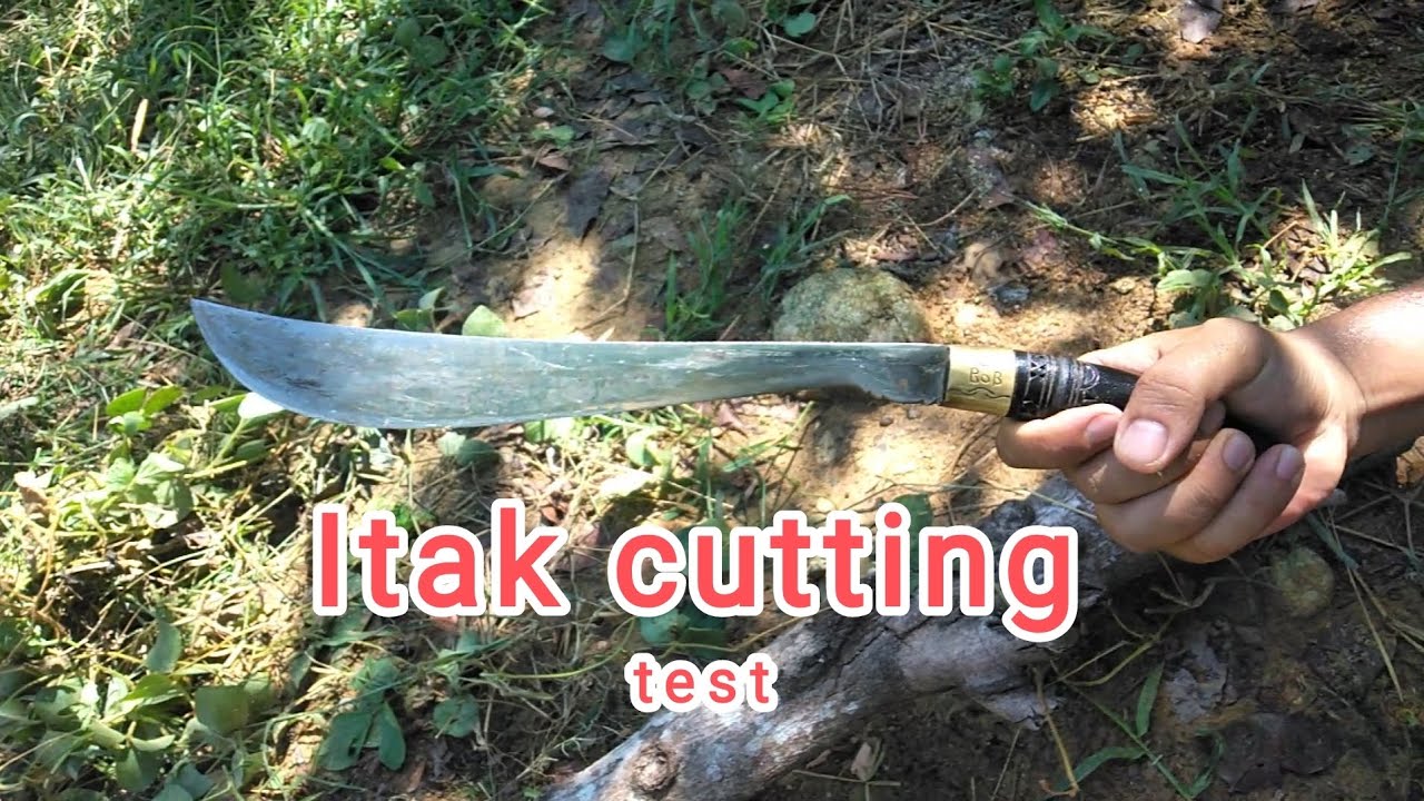 Itak cutting test @BICOLOWNBlades-l7l bob baka Naman 😂 - YouTube