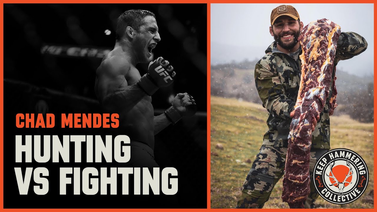 Similarities Between Hunting & Fighting | Chad Mendes - YouTube