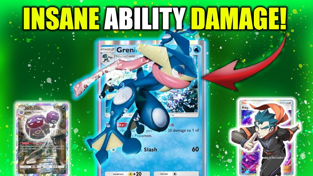 The BEST POISON NINJA Deck! | Pokemon TCG Pocket - YouTube