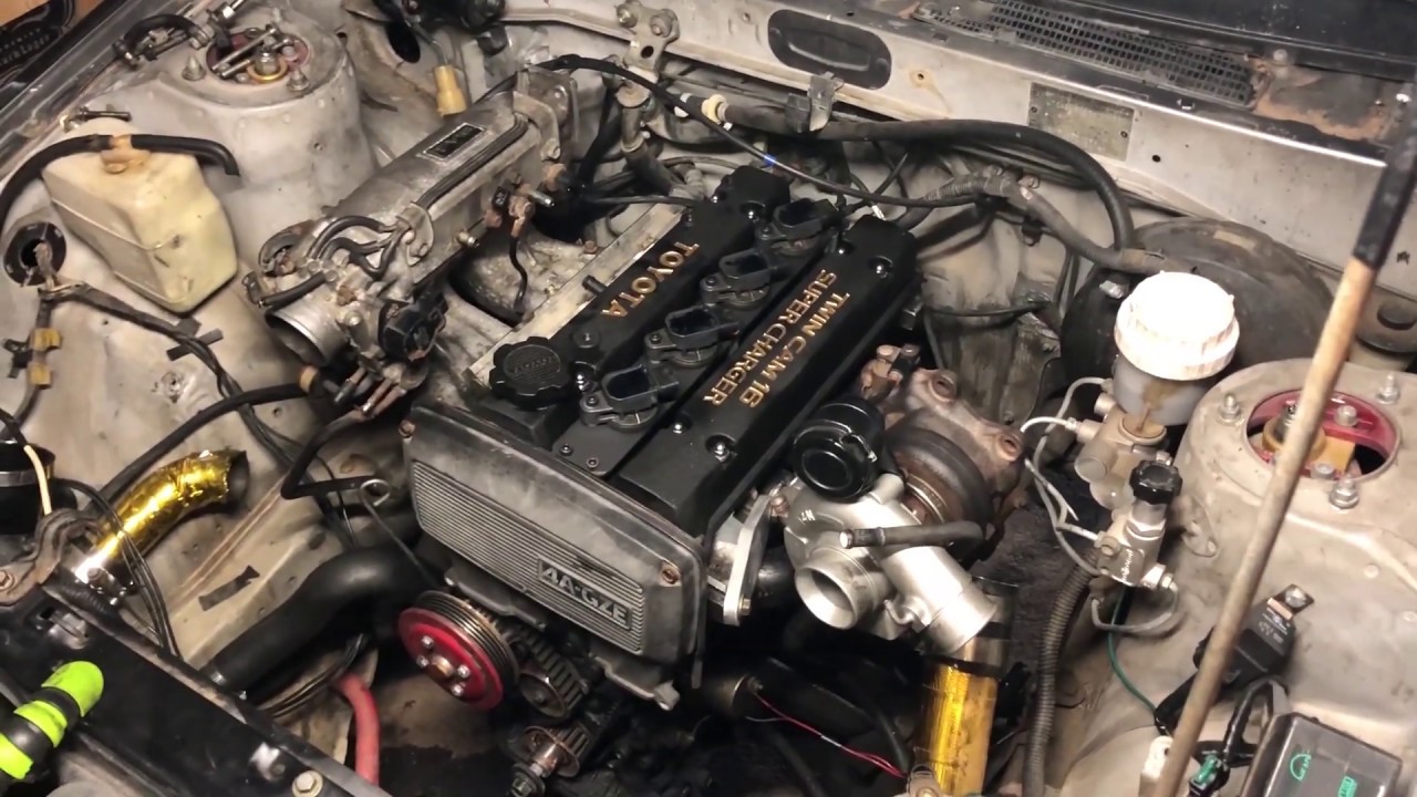 In the Shop: Ae86 Intake and Coil-on-Plug - YouTube