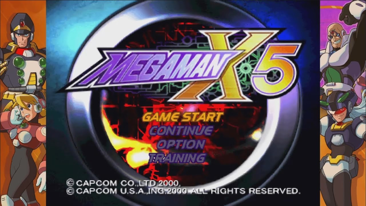 메가맨X5 [록맨X5] 제로에 몸에 흥미가 많은 시그마 (Megaman X5 / Rockman X5) - YouTube