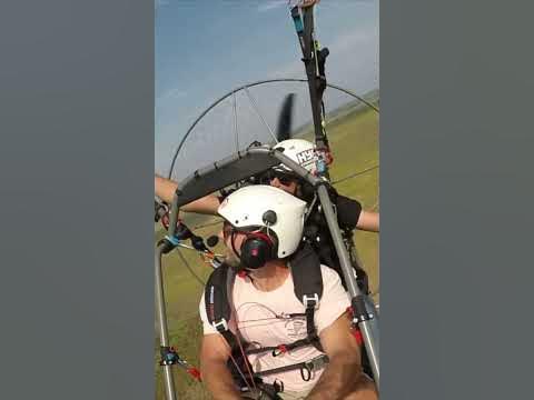 Double the fun! Tandem paramotoring flight with our friends at Liberty Paramotors - YouTube