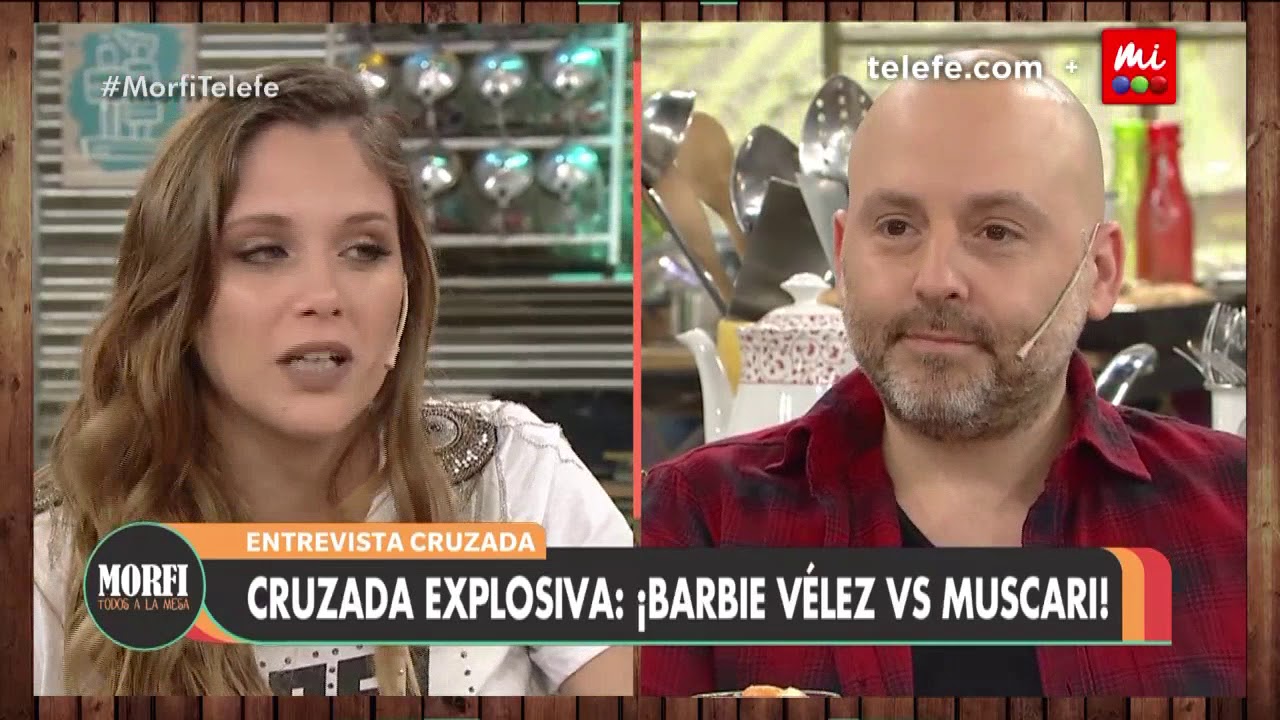 Entrevista cruzada Barbie Vélez y José María Muscari - Morfi - YouTube