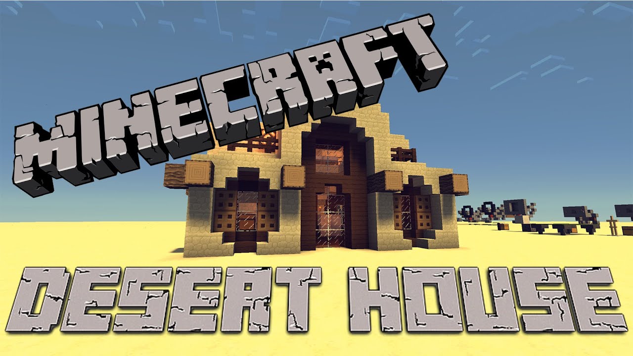 Minecraft Desert Chunk House Tutorial - YouTube