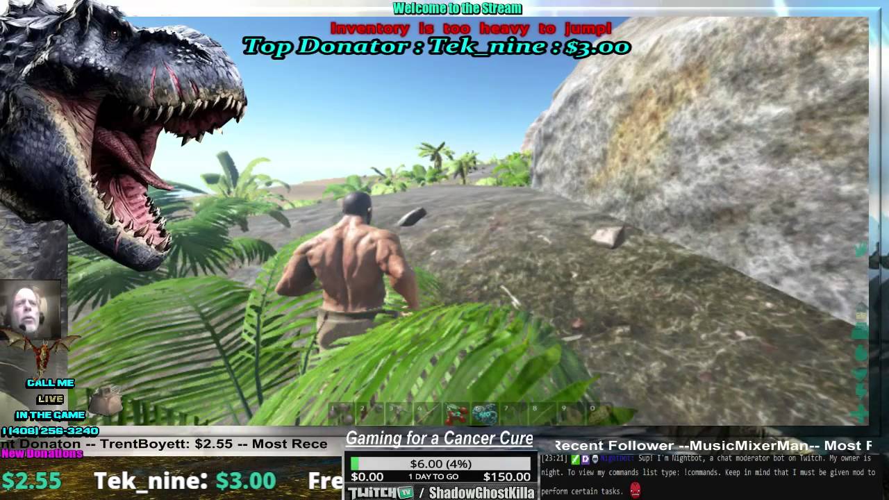 Ark Survival Evolved Layout And Stream Test Youtube