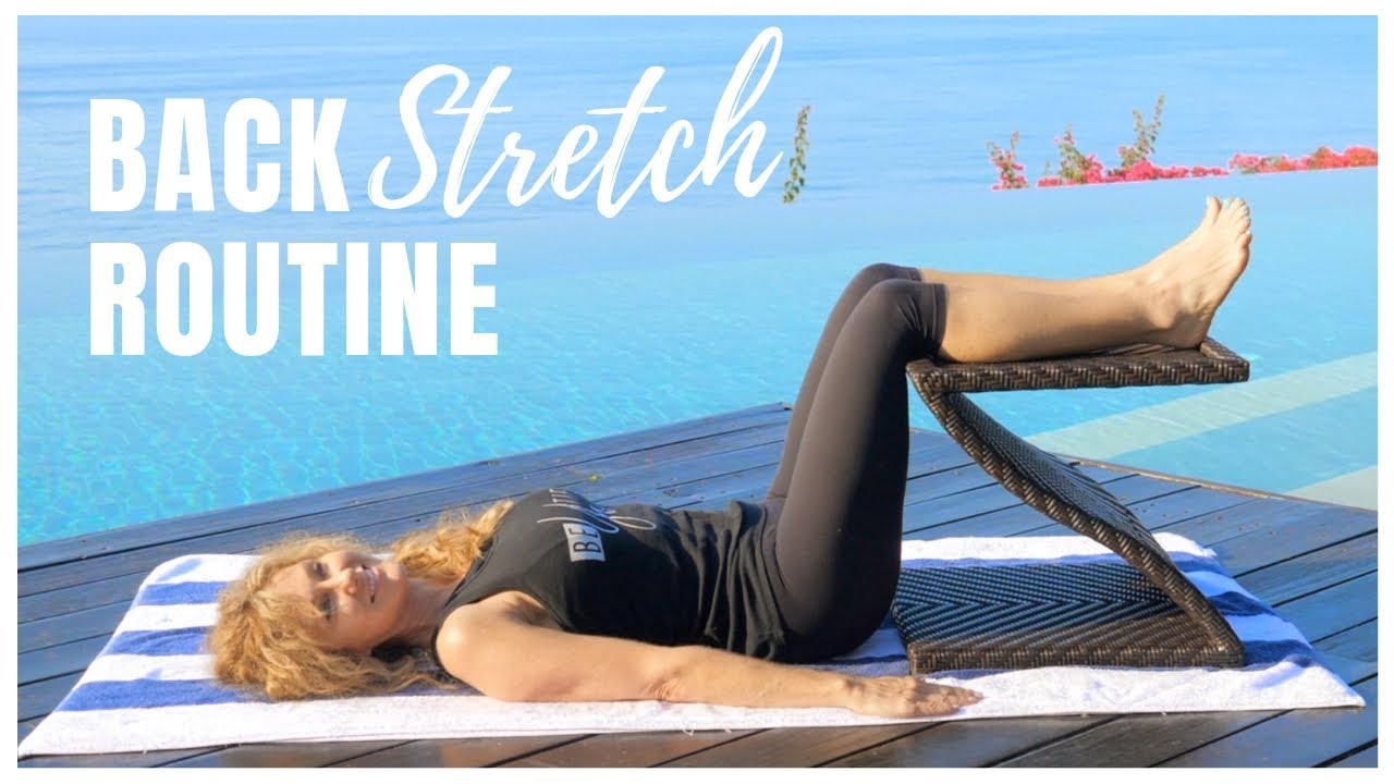Strengthening Stretches For Your Back - How To Stretch Routine! - YouTube