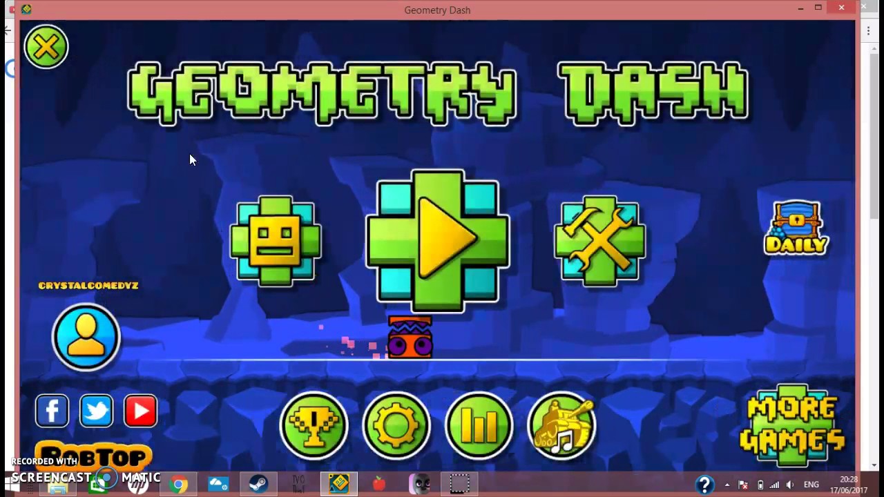 LETS PLAY GEOMATRY DASH - YouTube