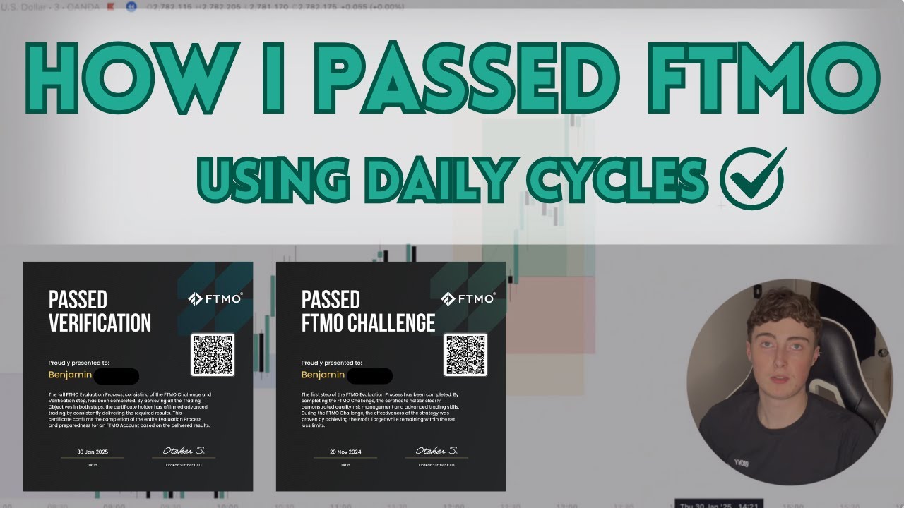 I passed FTMO using daily cycles, here's how... | SIMPLE | (chart ...